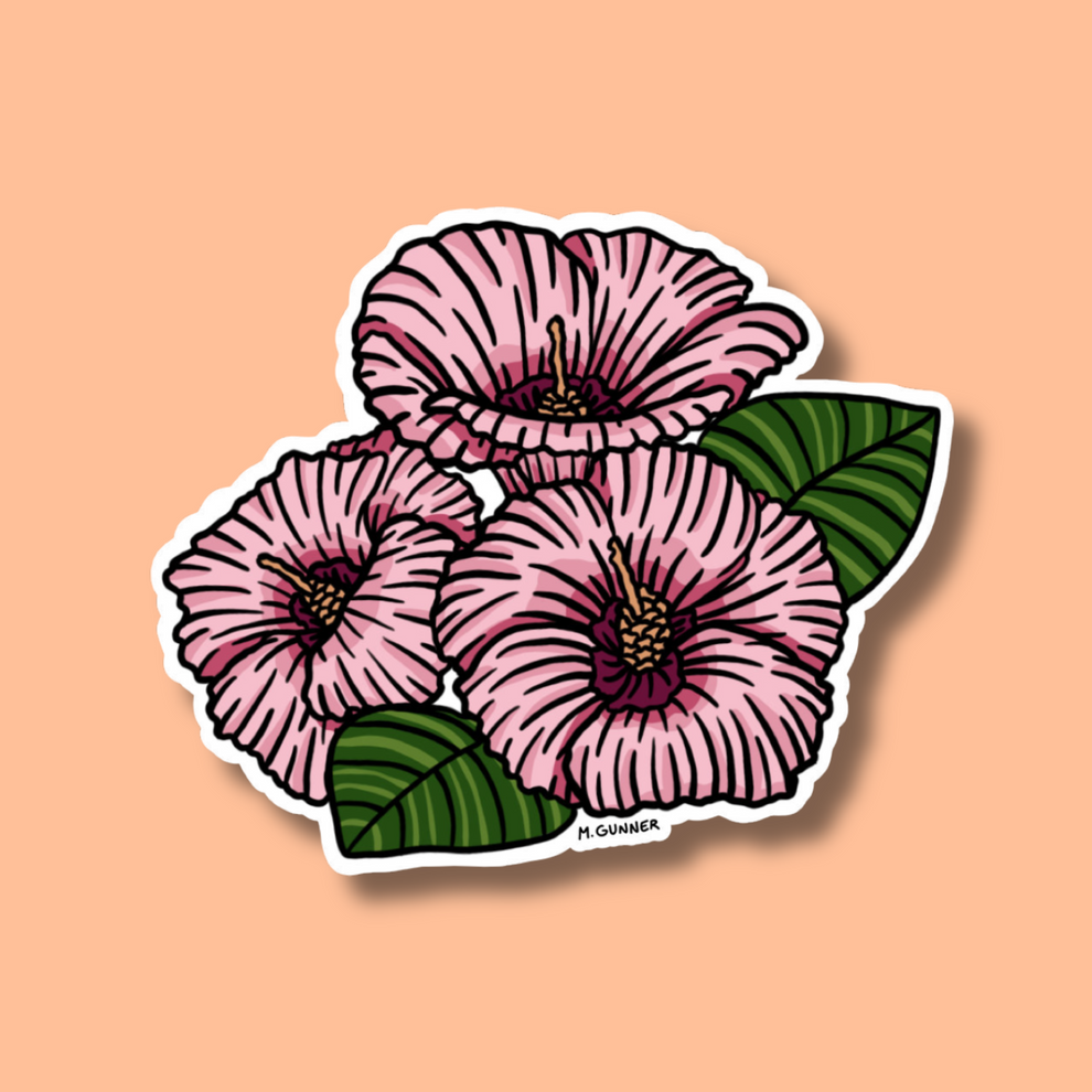 Desert Roses Sticker – MR GUNNER ART