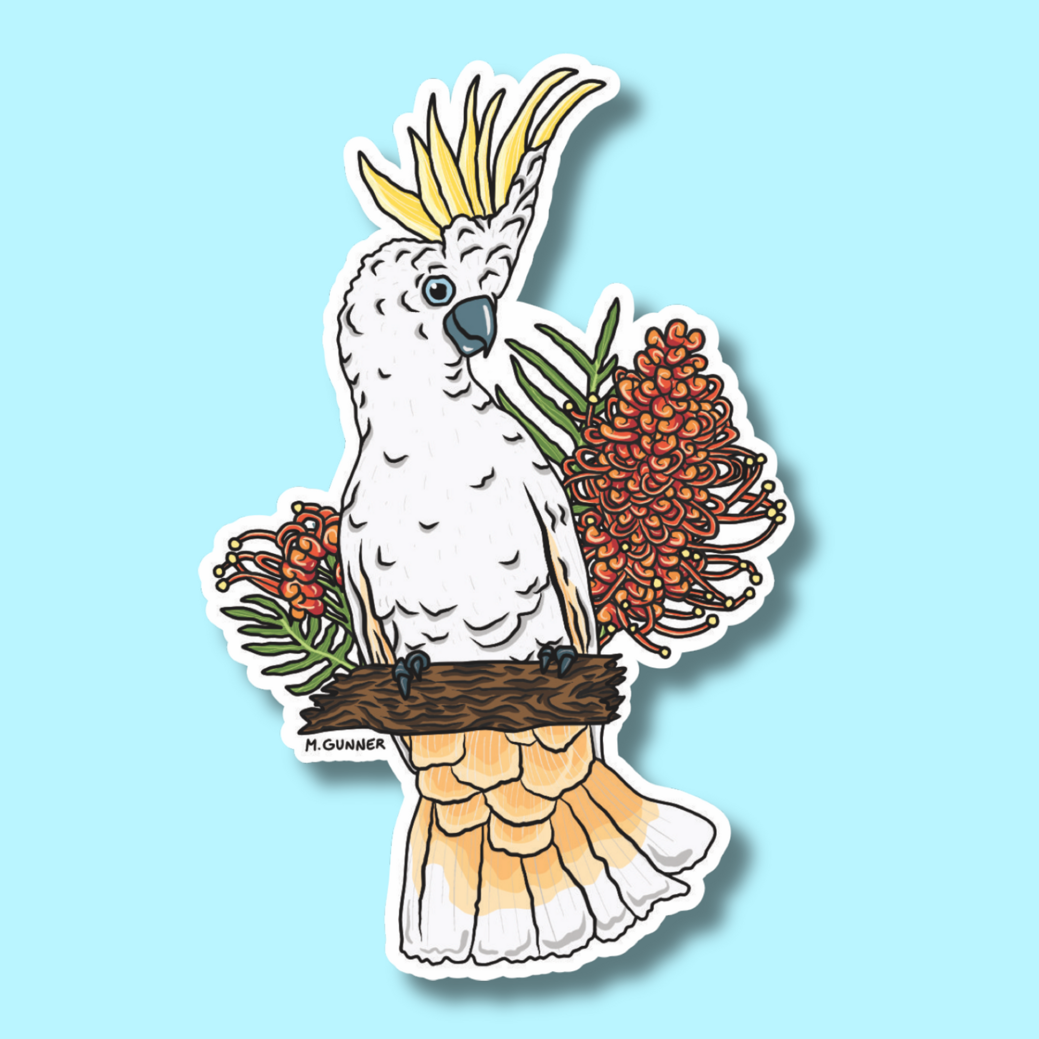 'Australian Backyard Birds' Sticker Packs – MR GUNNER ART